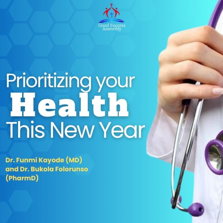 PRIORITIZING YOUR HEALTH THIS NEW YEAR